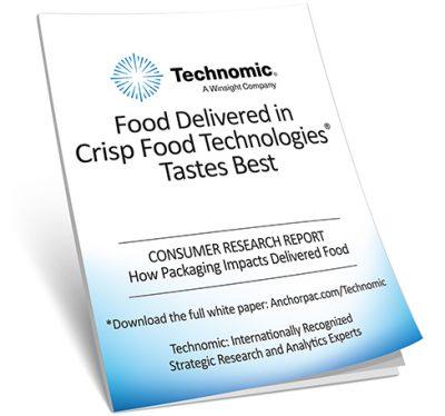 Crisp Food Technologies® Containers - Anchor Packaging